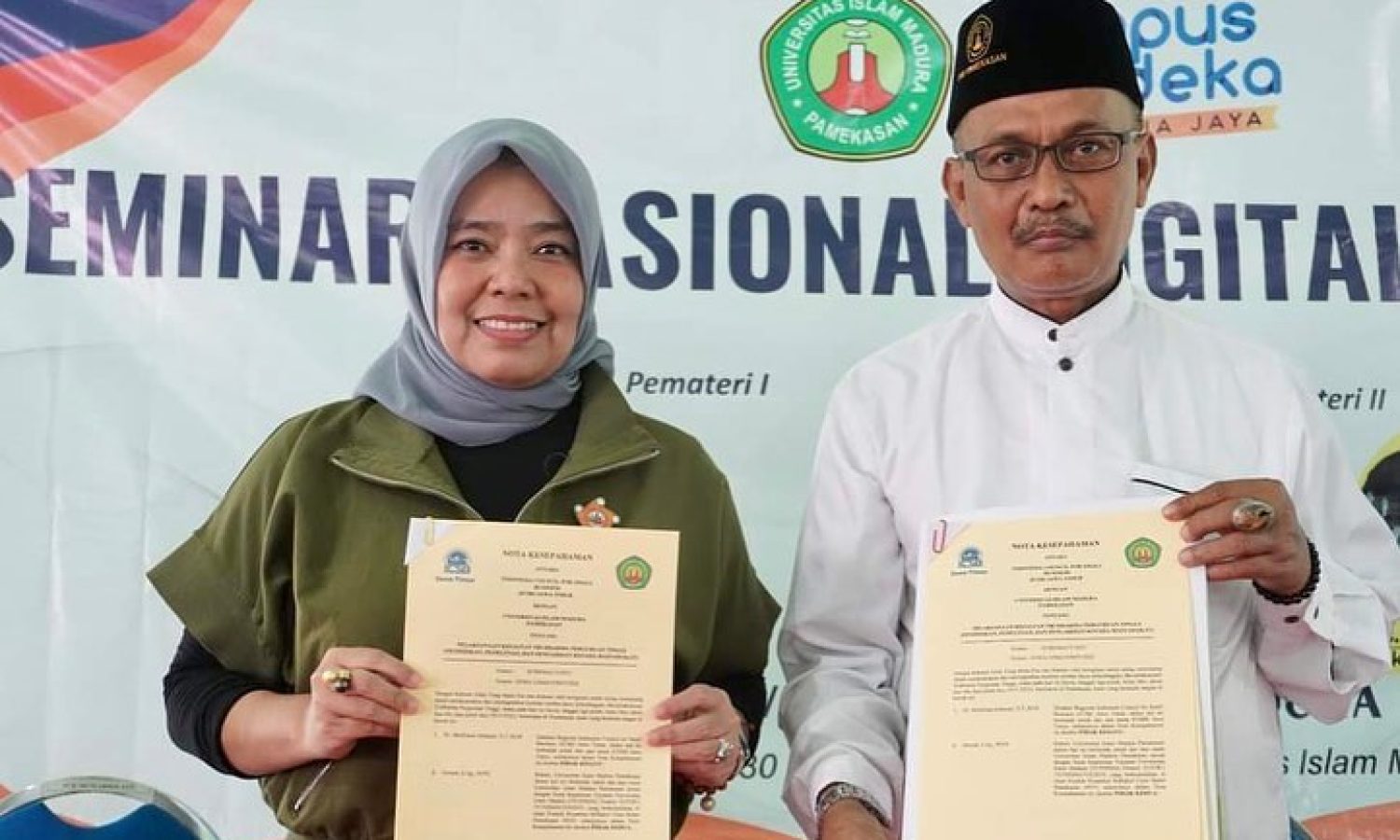 Perluas Kerjasama Antar Perguruan Tinggi, Stikosa - AWS MoU Dengan Universitas Islam Madura ...